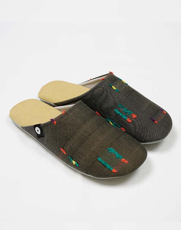 7月中旬～下旬再販予定《ABE HOME SHOES×GEA》綿麻Comfity オリジナルスリッパ - ドビー/ 903483253005 ...