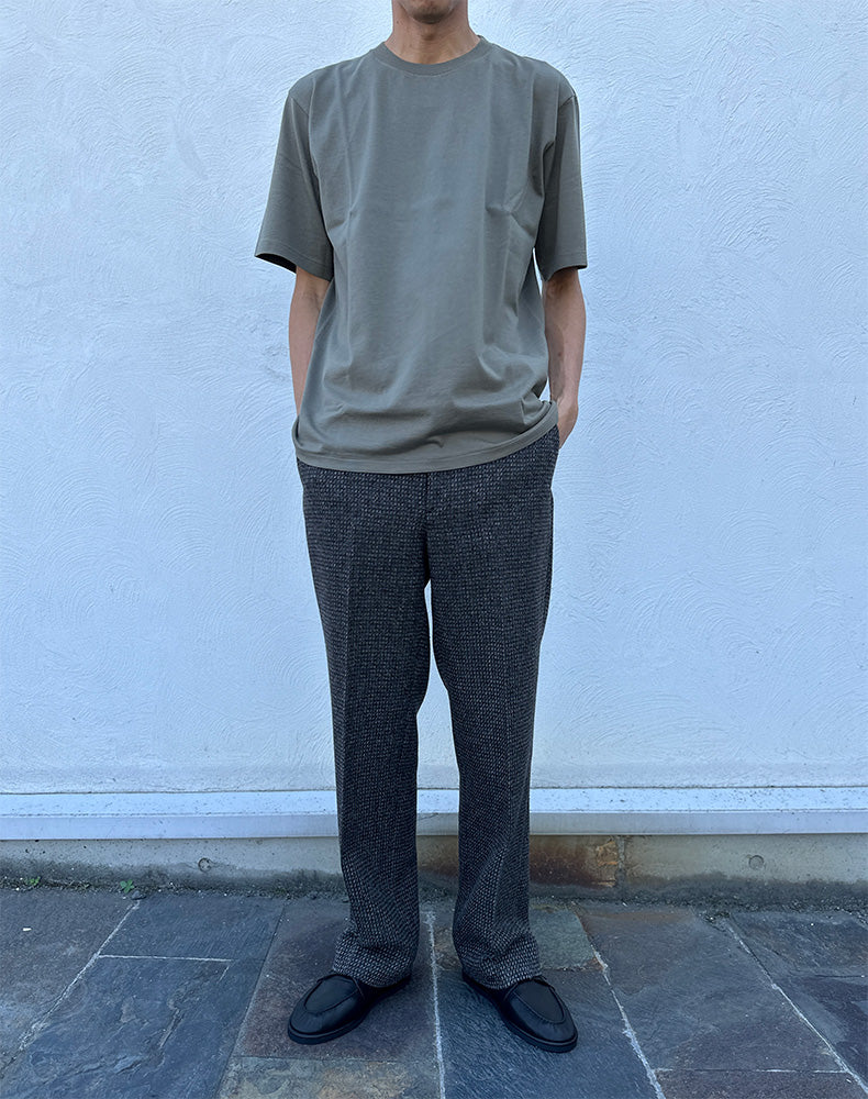 ALPACA WOOL SILK TWEED SLACKS / 315192252004 – satoseni online store ...
